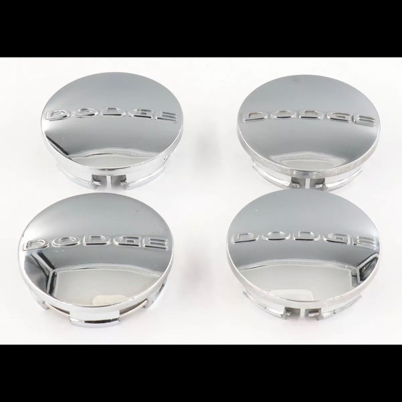 Dodge | Other | Dodge Center Caps Silverchrome 63mm25 Inch Brand New ...